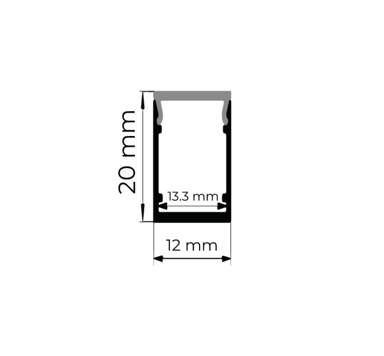 Slim Surface Mounted Profile - LEDOS Lighting Solutions